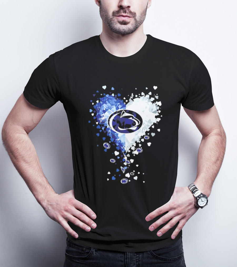 Penn State Nittany Lions 2026 NCAA Heart Diamond T-Shirt