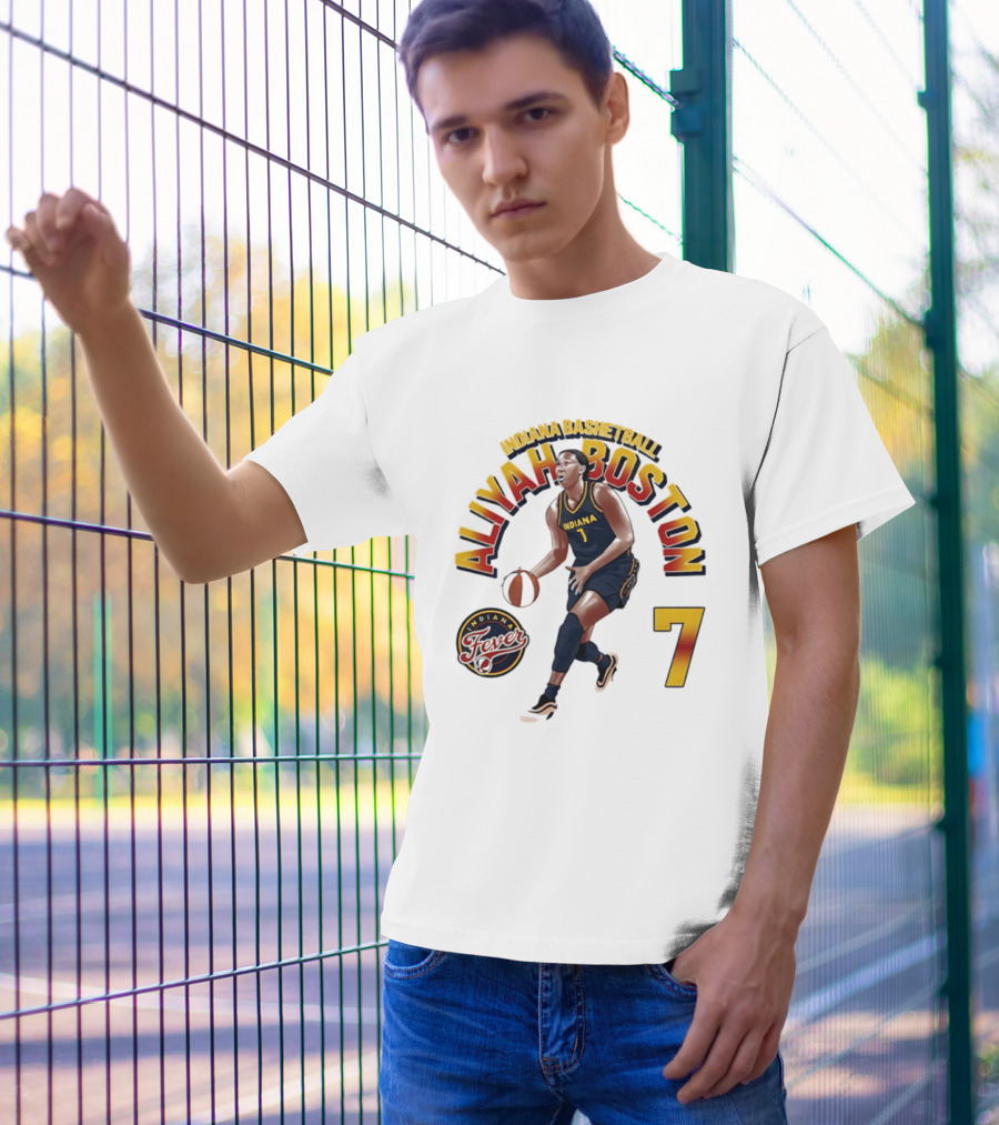 Aliyah Boston Indiana Fever Basketball 7 T-Shirt