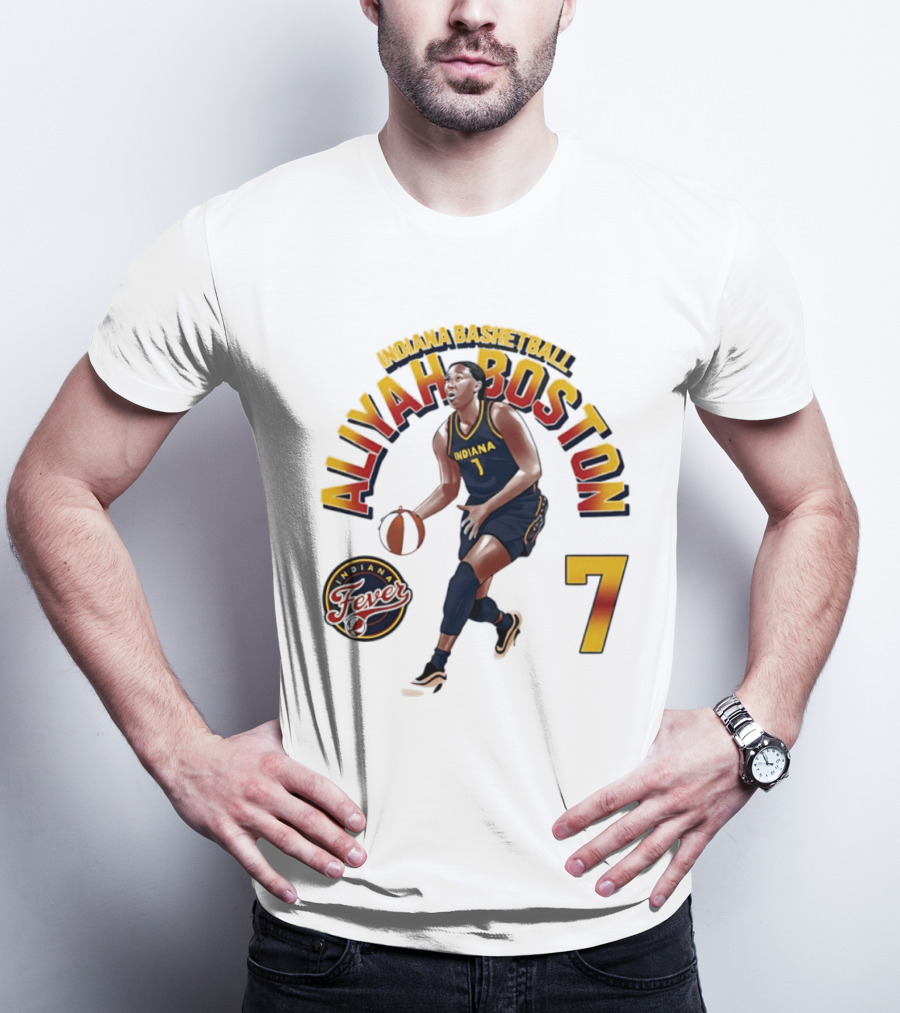 Aliyah Boston Indiana Fever Basketball 7 T-Shirt
