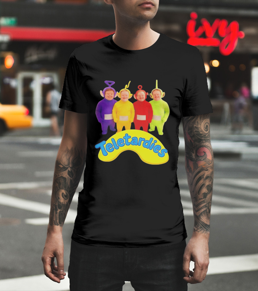 Teletardies Teletubbies Down Syndrome T-Shirt