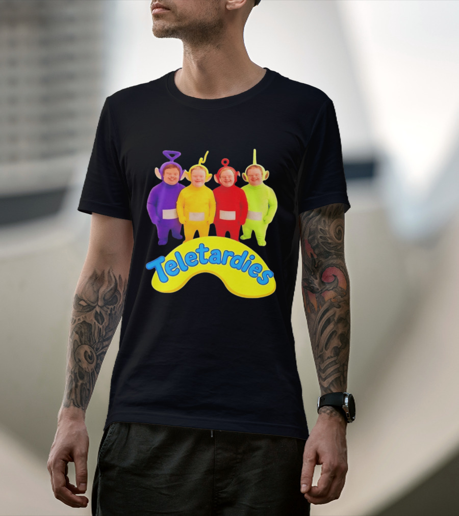 Teletardies Teletubbies Down Syndrome T-Shirt