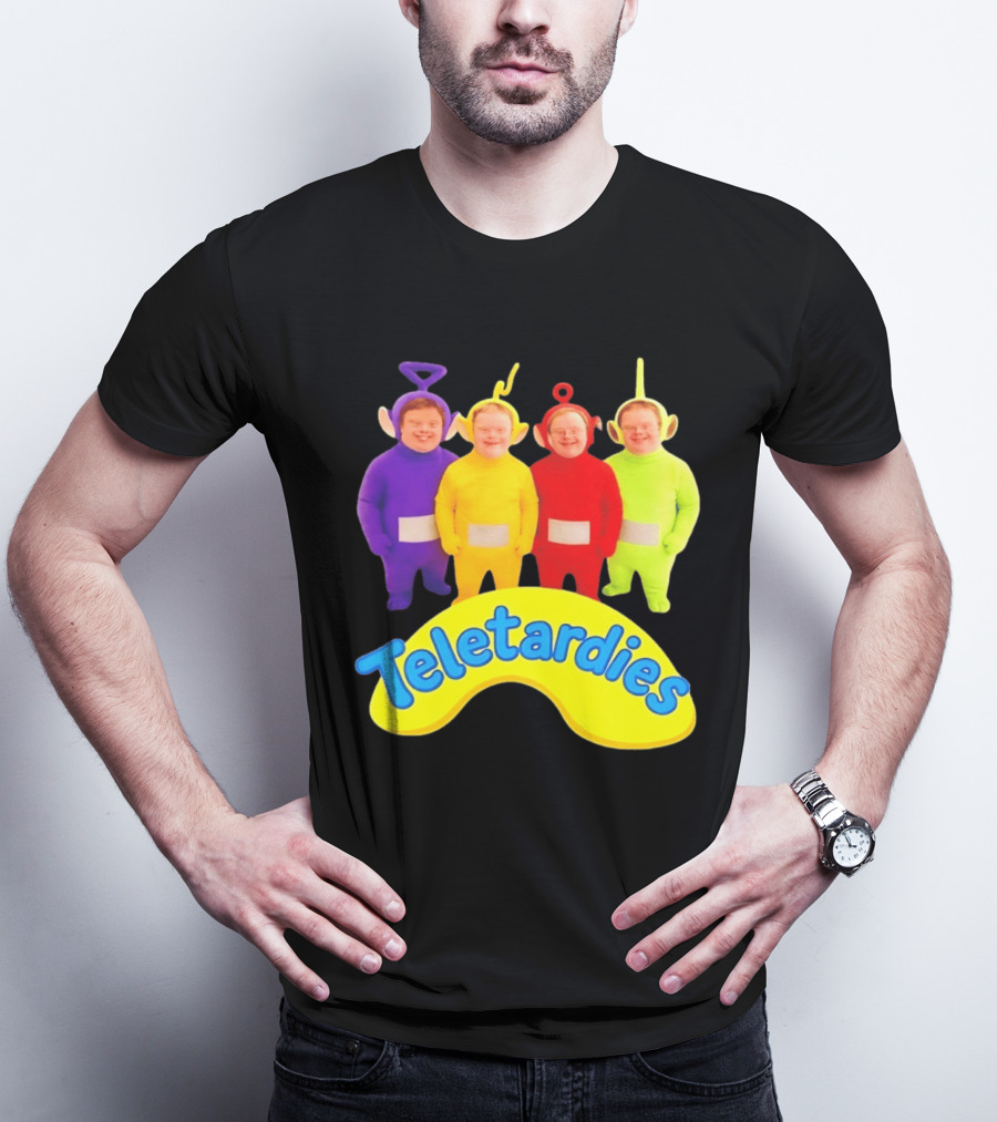Teletardies Teletubbies Down Syndrome T-Shirt
