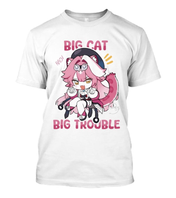BIG Cat Prowls Into BIG Trouble Anime T-Shirt