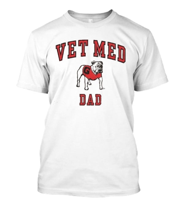 Vet Med Dad Bulldog G T-Shirt