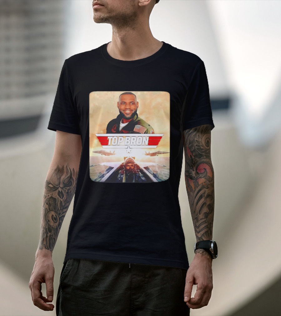 Top Bron LeBron James Aviator T-Shirt