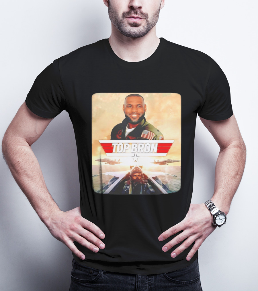 Top Bron LeBron James Aviator T-Shirt