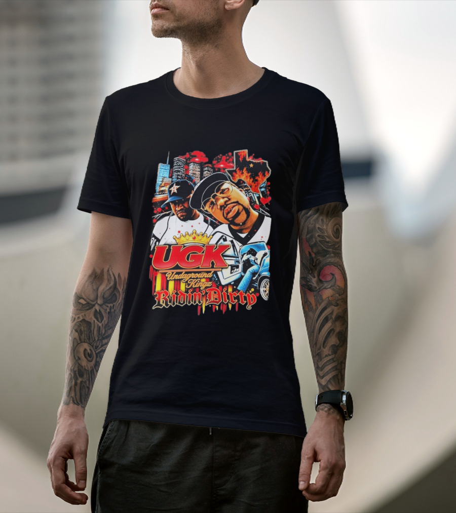 UGK Underground Kingz Ridin' Dirty Texas Rap Legends T-Shirt