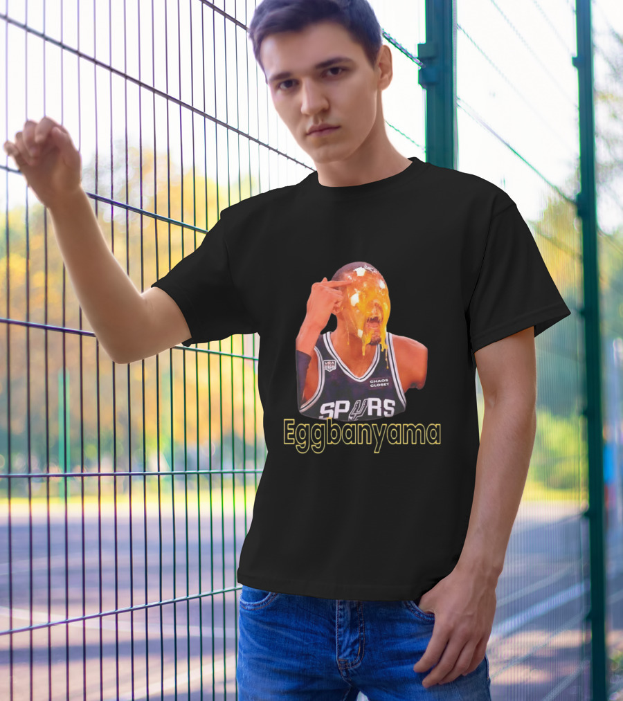 Eggbanyama Spurs Basketball Chaos Closet T-Shirt