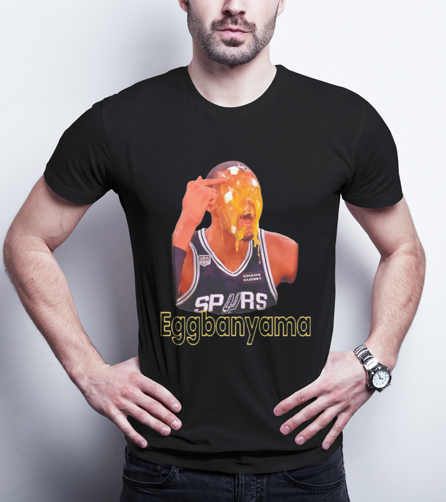 Eggbanyama Spurs Basketball Chaos Closet T-Shirt