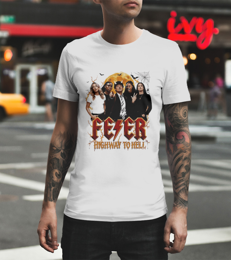 Indiana Fever Highway To Hell Halloween Fever T-Shirt