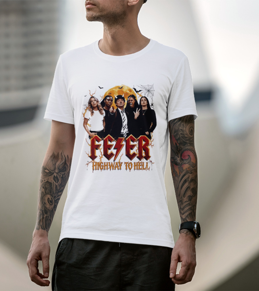Indiana Fever Highway To Hell Halloween Fever T-Shirt