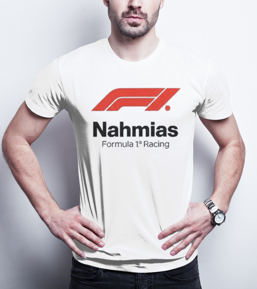 Nahmias Formula 1 Racing Kento Nagao F1 White T-Shirt