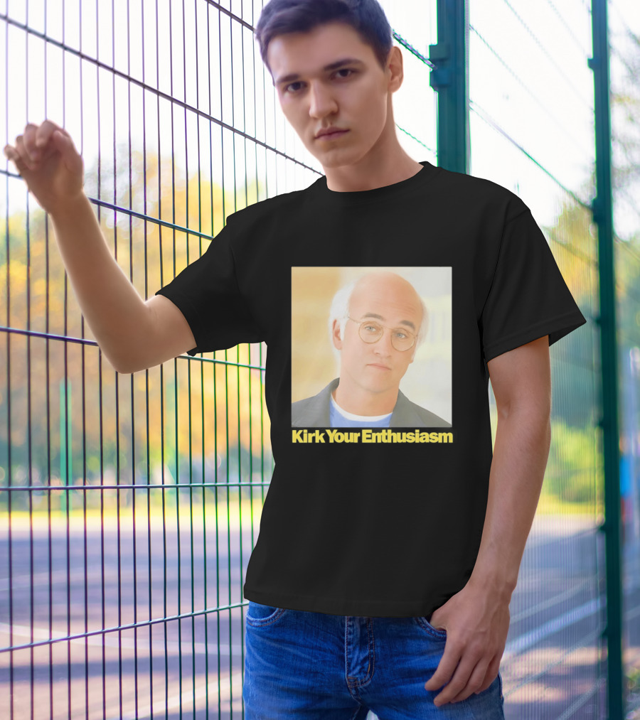 Kirk Your Enthusiasm Larry David Meme T-Shirt