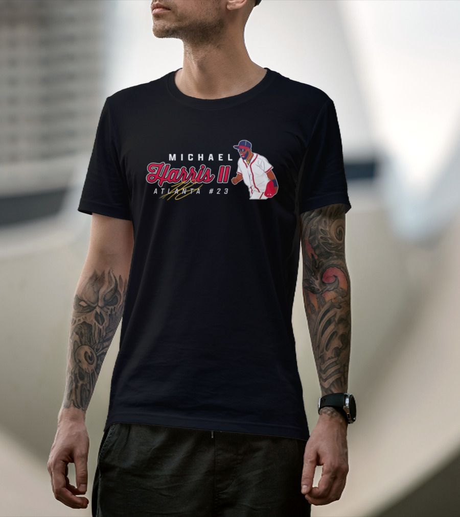 Michael Harris II Atlanta #29 Braves MLB 2026 T-Shirt