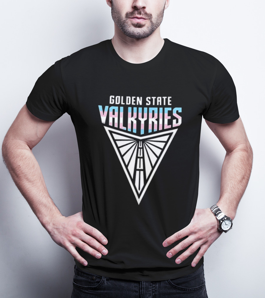 Golden State Valkyries Trans Flag T-Shirt
