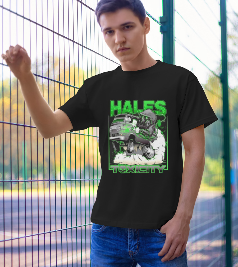 Hales Toxicity Gas Mask Graffiti Van Street T-Shirt