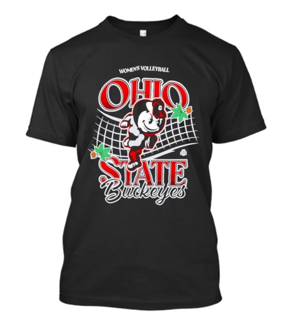 Ohio State Buckeyes Women's Volleyball Vintage Brutus T-Shirt