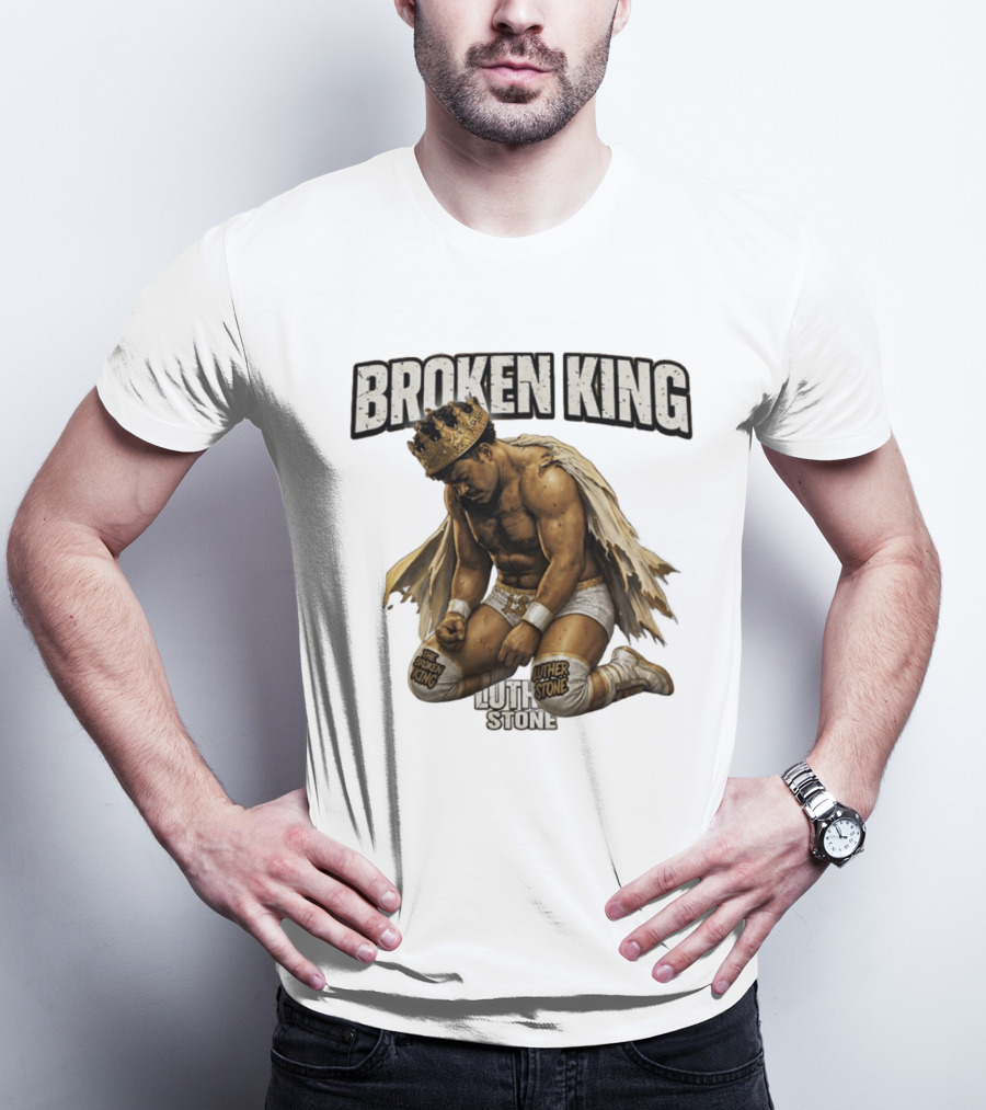 Broken King Luther Stone Wrestling Champion T-Shirt