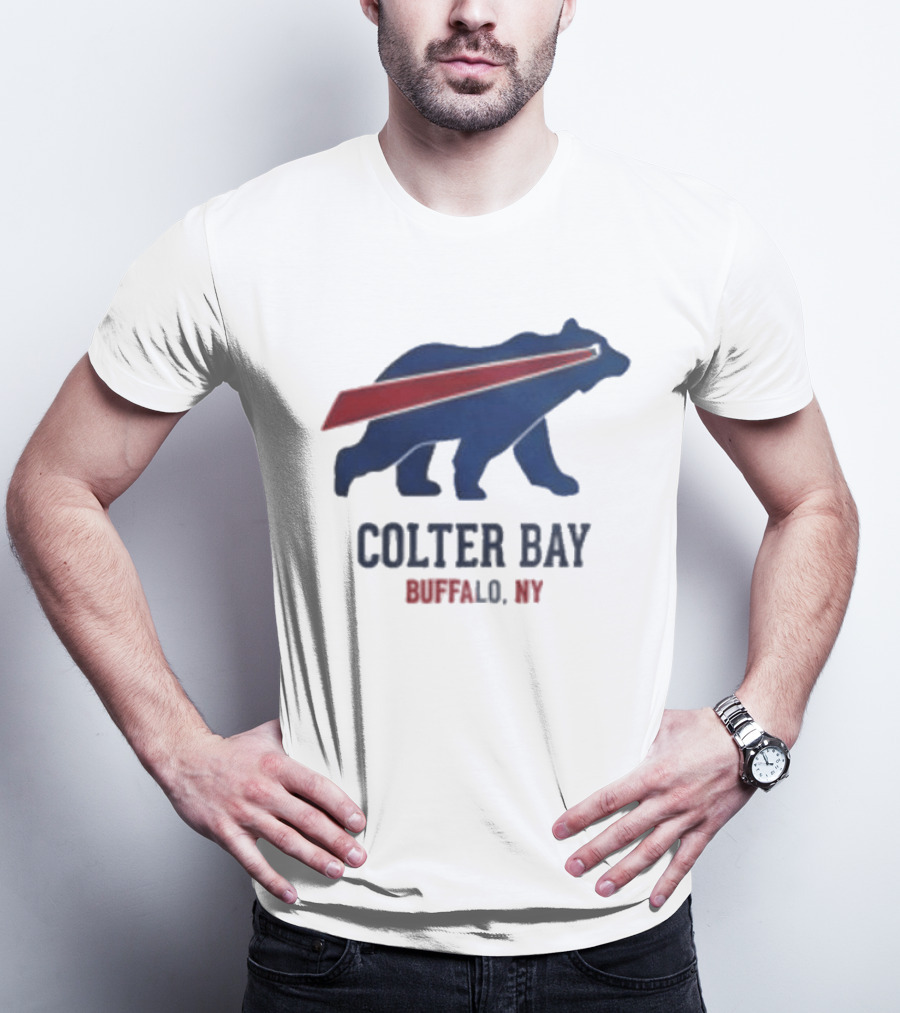 Buffalo Bills Colter Bay NY Beers Make Me Wanna Shout T-Shirt