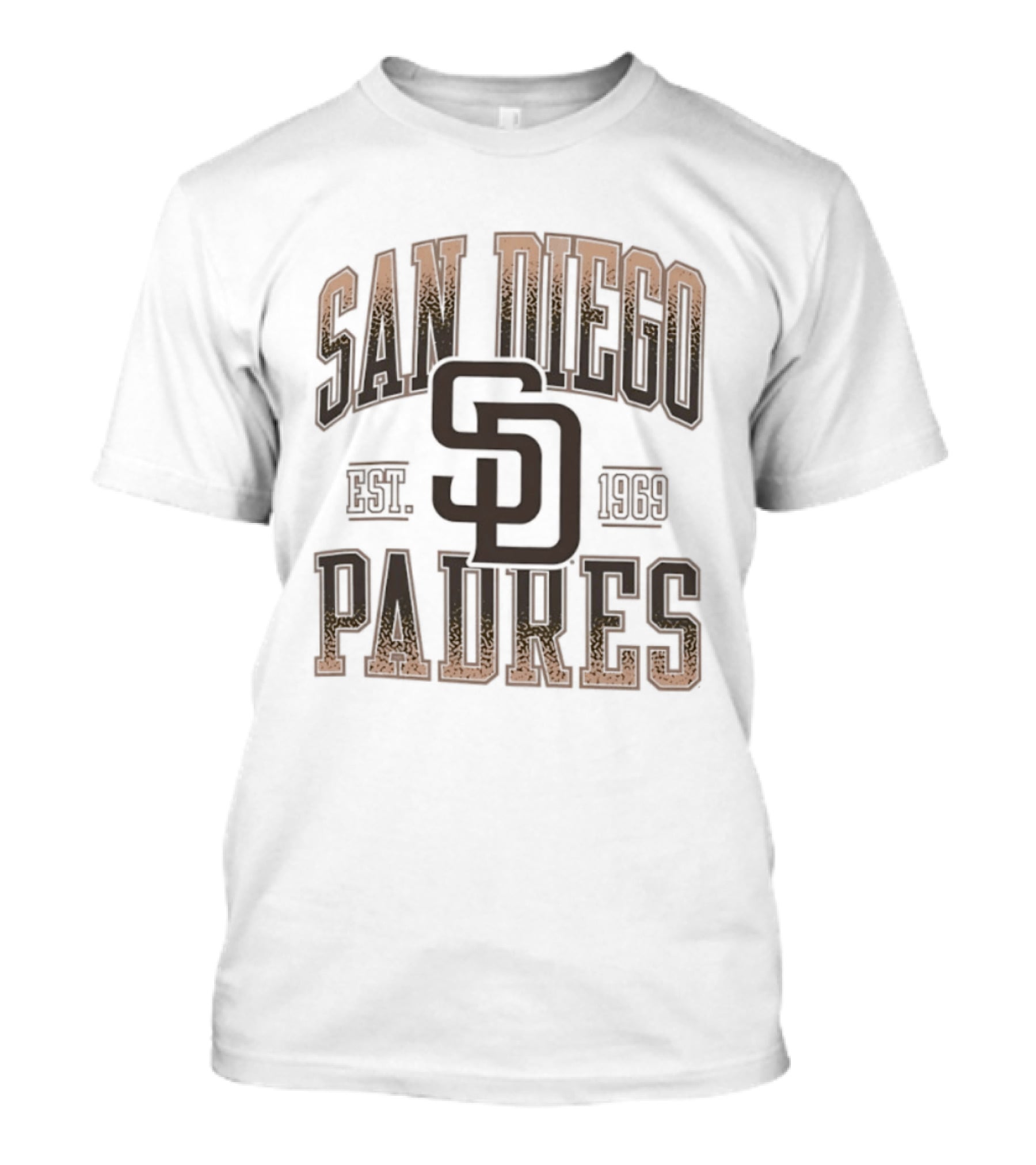 San Diego Padres Est 1969 MLB SD Logo Baseball T-Shirt