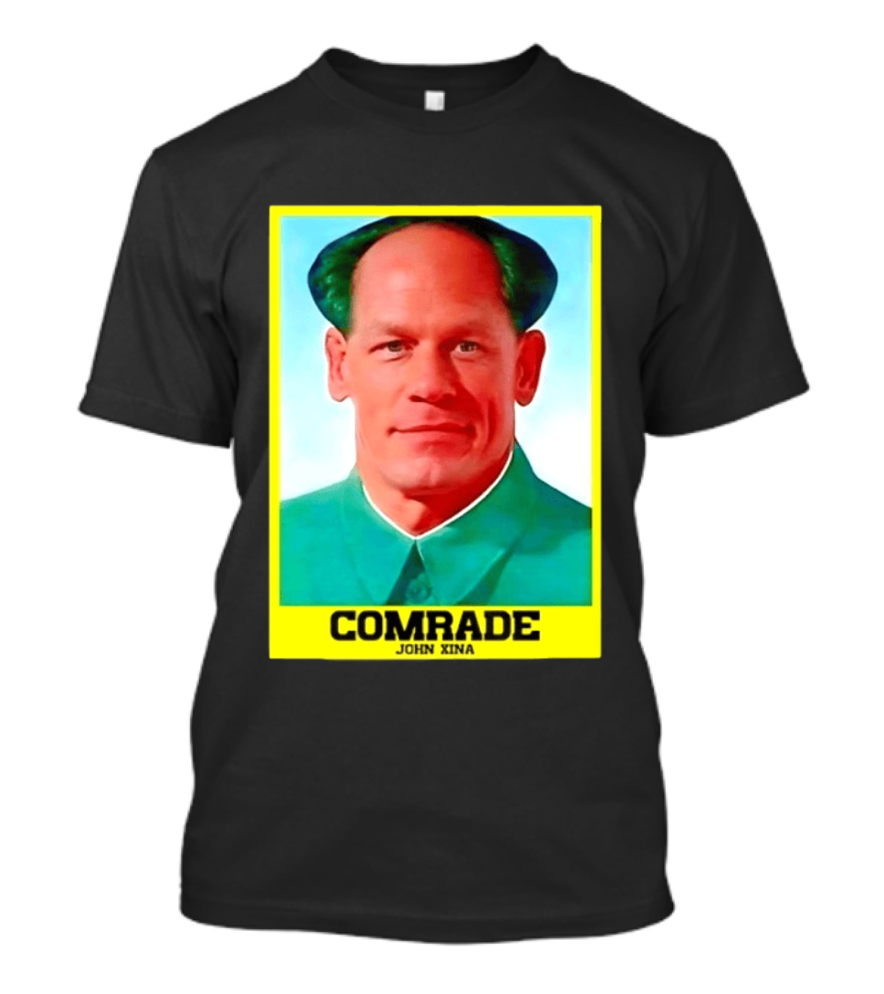 Comrade John Xina Meme Mao Zedong Parody Image T-Shirt