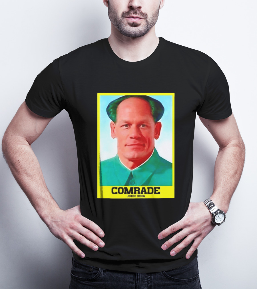 Comrade John Xina Meme Mao Zedong Parody Image T-Shirt