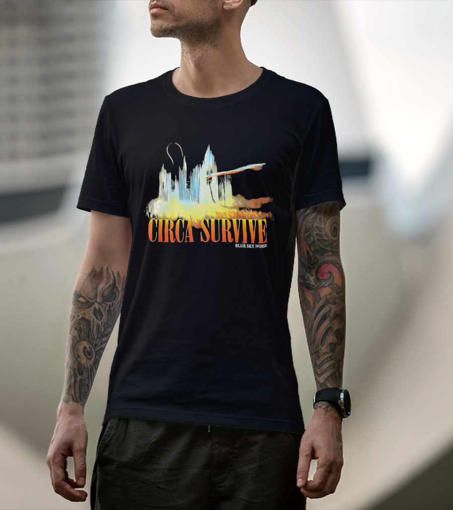 Circa Survive Blue Sky Noise Album T-Shirt