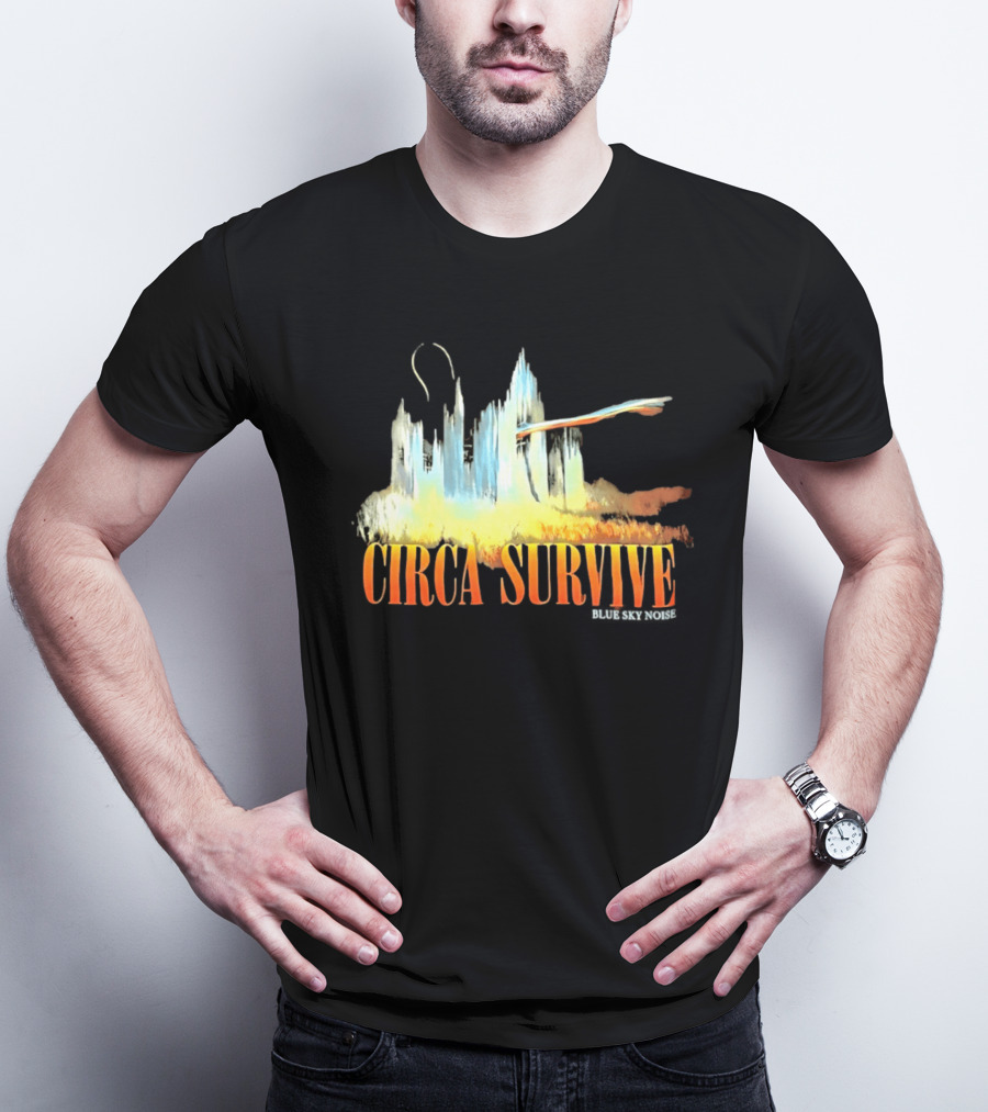 Circa Survive Blue Sky Noise Album T-Shirt