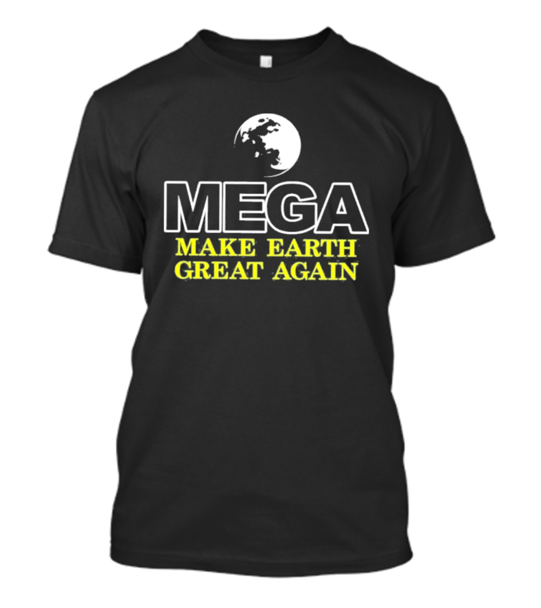 Count Binface MEGA Make Earth Great Again Planet T-Shirt