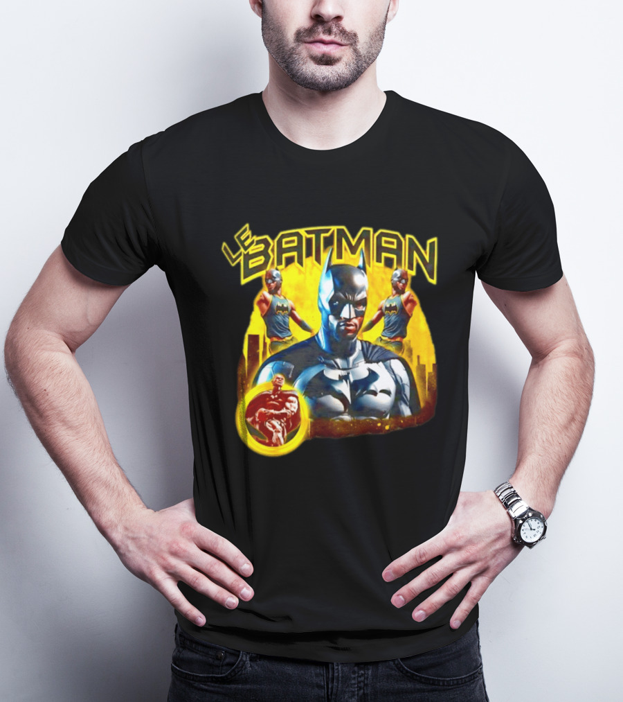 LeBron James LeBatman Crossover Philadelphia 76ers Basketball T-Shirt