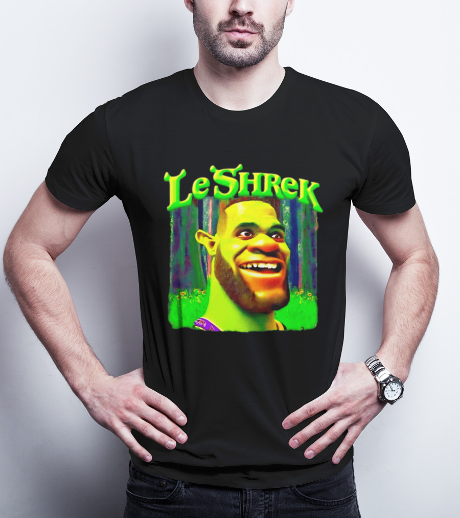 LeShrek LeBron James Philadelphia 76ers Basketball T-Shirt