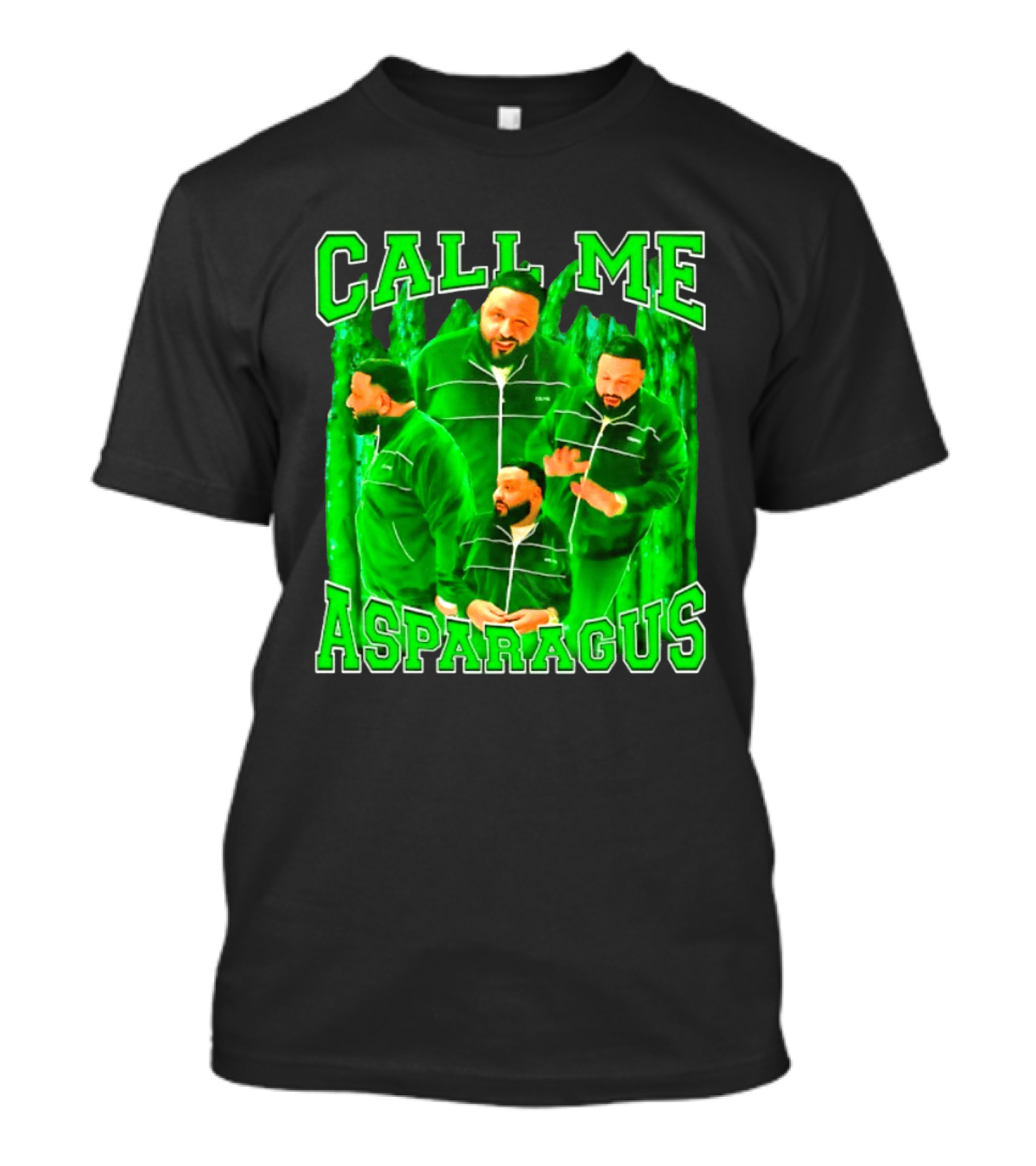 DJ Khaled Call Me Asparagus Music Producer Green Tracksuit T-Shirt