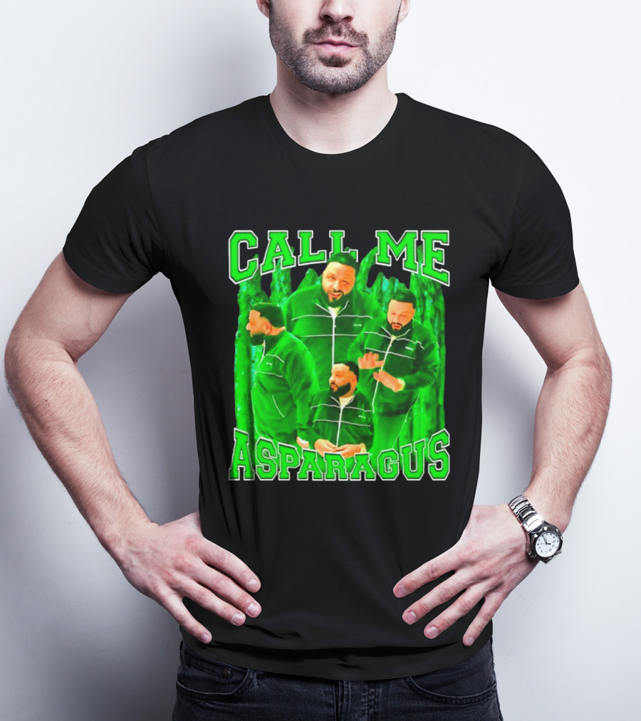 DJ Khaled Call Me Asparagus Music Producer Green Tracksuit T-Shirt