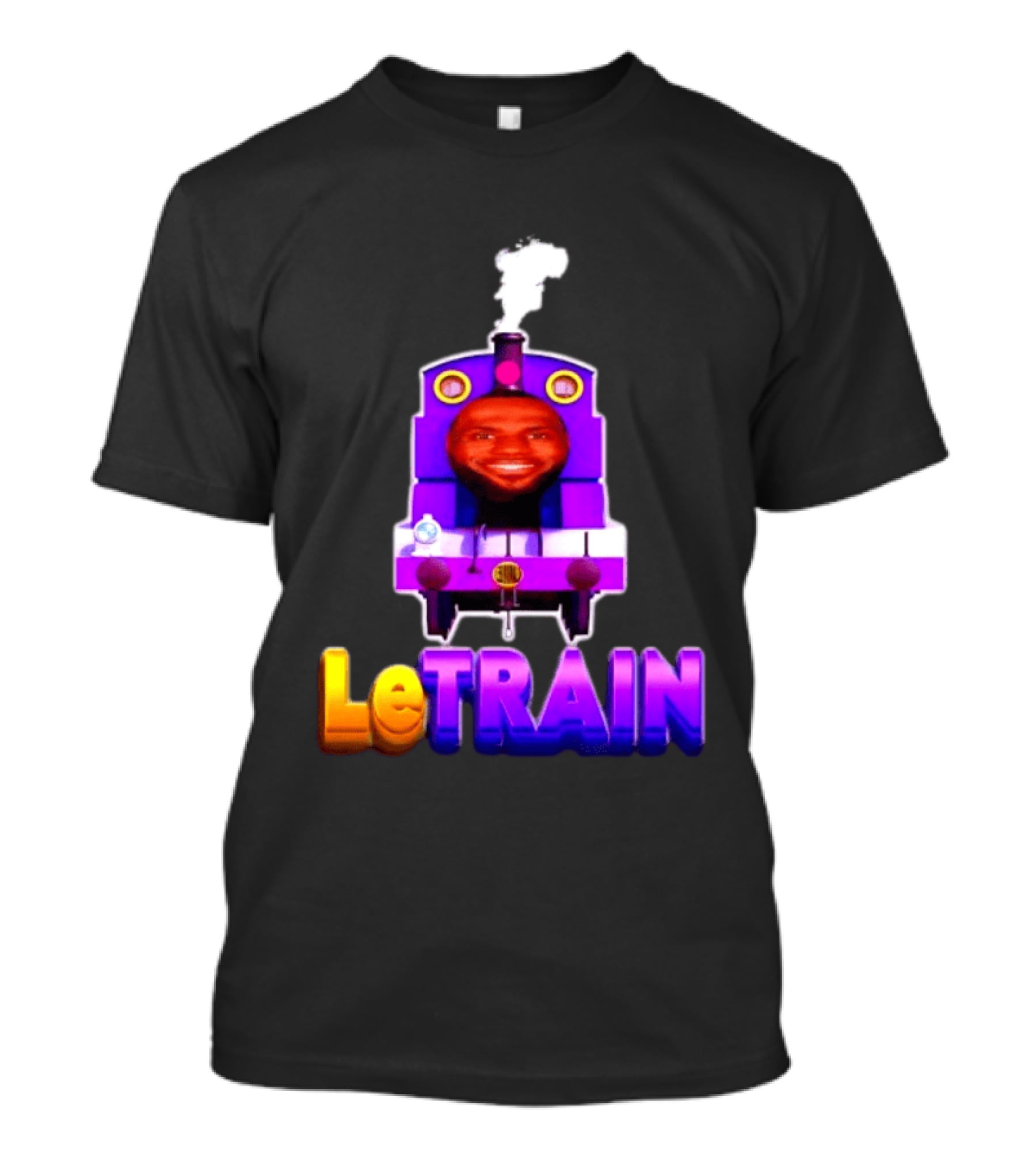 LeBron James LeTrain Meme With Philadelphia 76ers Concept T-Shirt