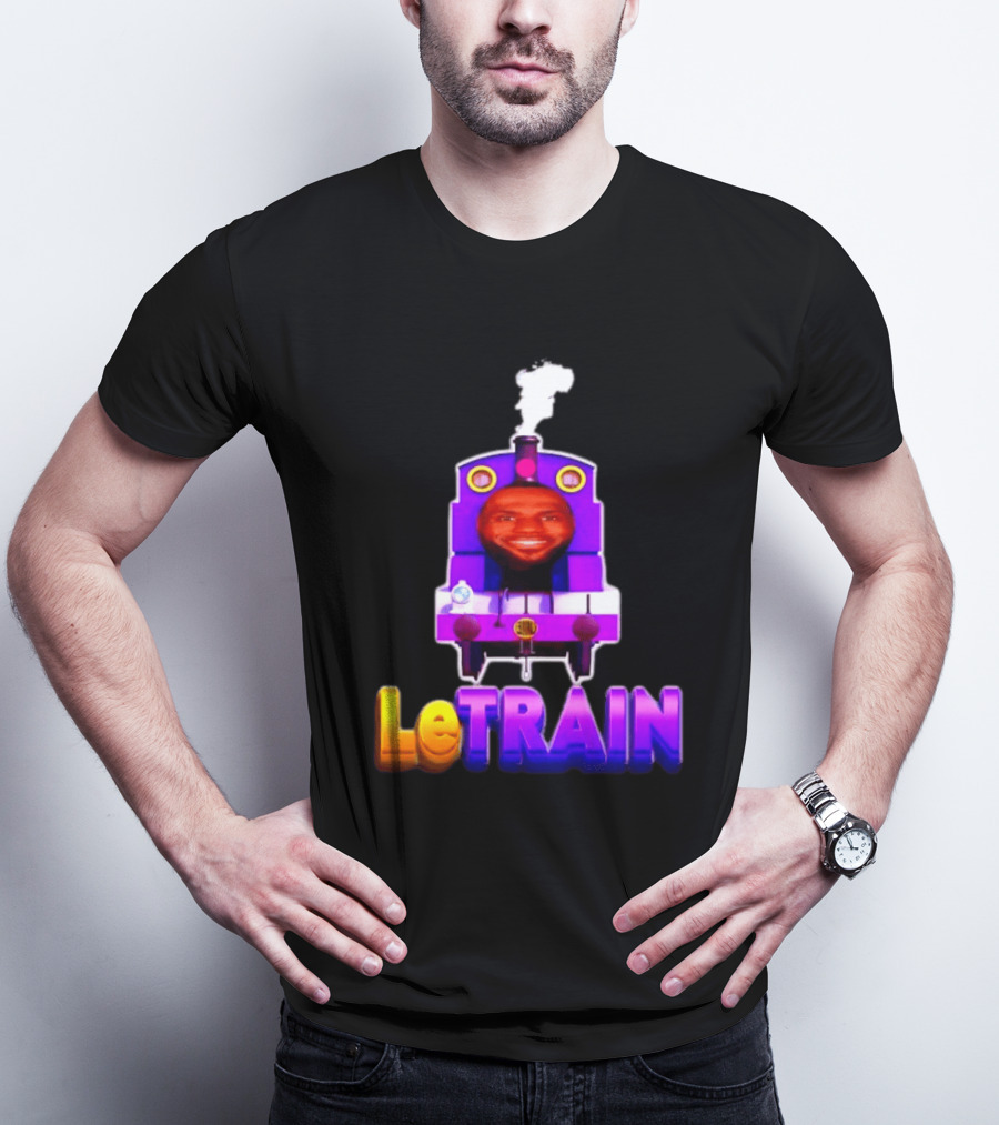 LeBron James LeTrain Meme With Philadelphia 76ers Concept T-Shirt