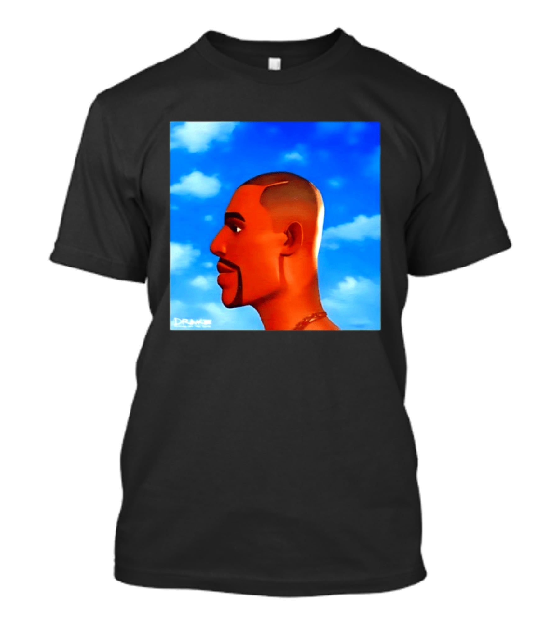Drake For All The Dogs OVO Hip Hop Rap Album Sky Blue T-Shirt