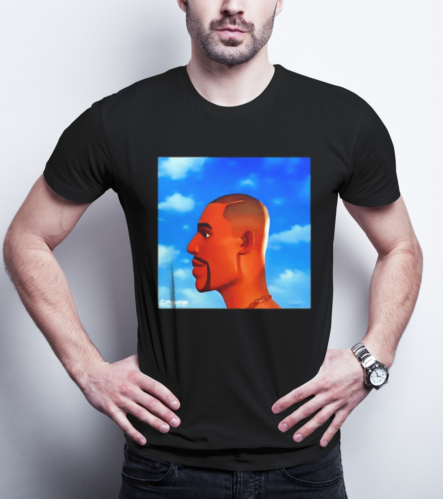 Drake For All The Dogs OVO Hip Hop Rap Album Sky Blue T-Shirt