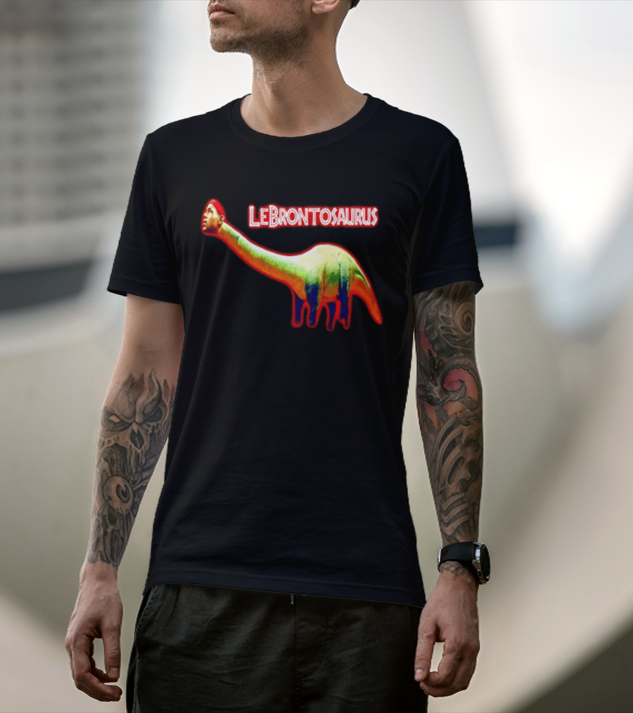 LeBrontosaurus Meme LeBron James Philadelphia 76ers T-Shirt