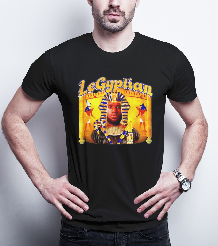 LeBron James LeGyptian Philadelphia 76ers Basketball Meme T-Shirt
