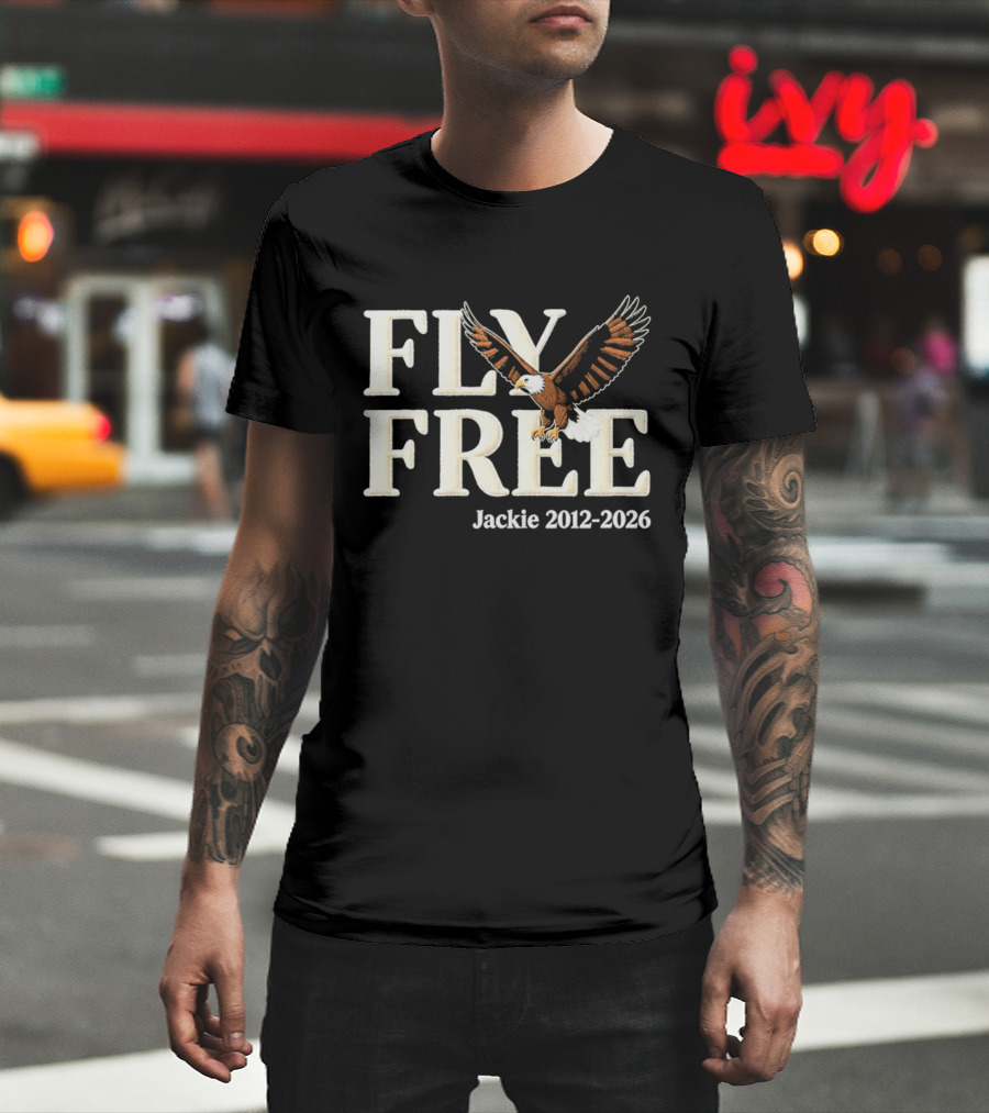 Fly Free Jackie 2012 2026 Soaring Eagle Freedom T-Shirt