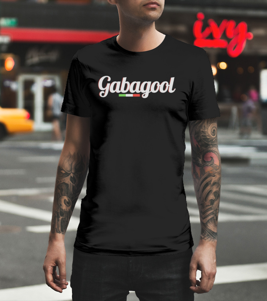 Gabagool Italian Flag T-Shirt