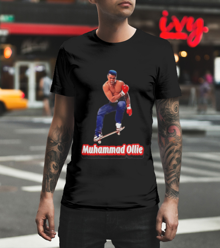 Muhammad Ollie Skateboard Boxer T-Shirt