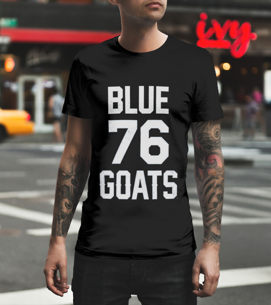 Philadelphia 76ers Blue 76 Goats T-Shirt