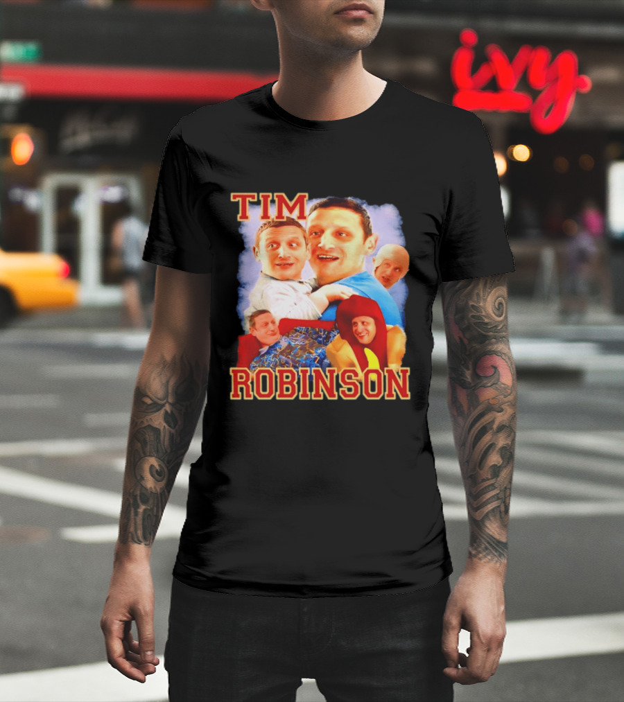 Tim Robinson I Think You Should Leave Collage Hot Dog Suit And More T-Shirt