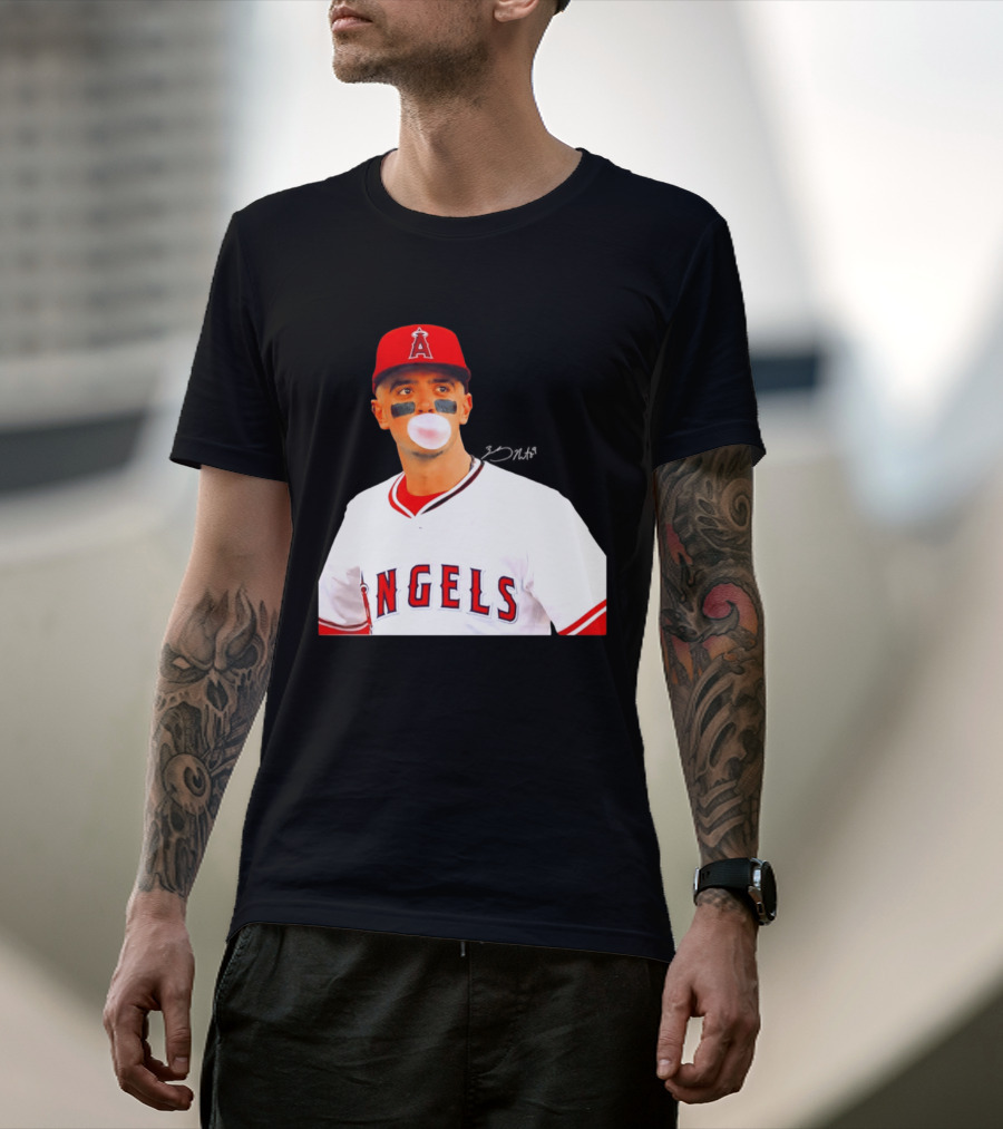 Zach Neto Los Angeles Angels 2026 MLB Season Bubblegum Moment T-Shirt