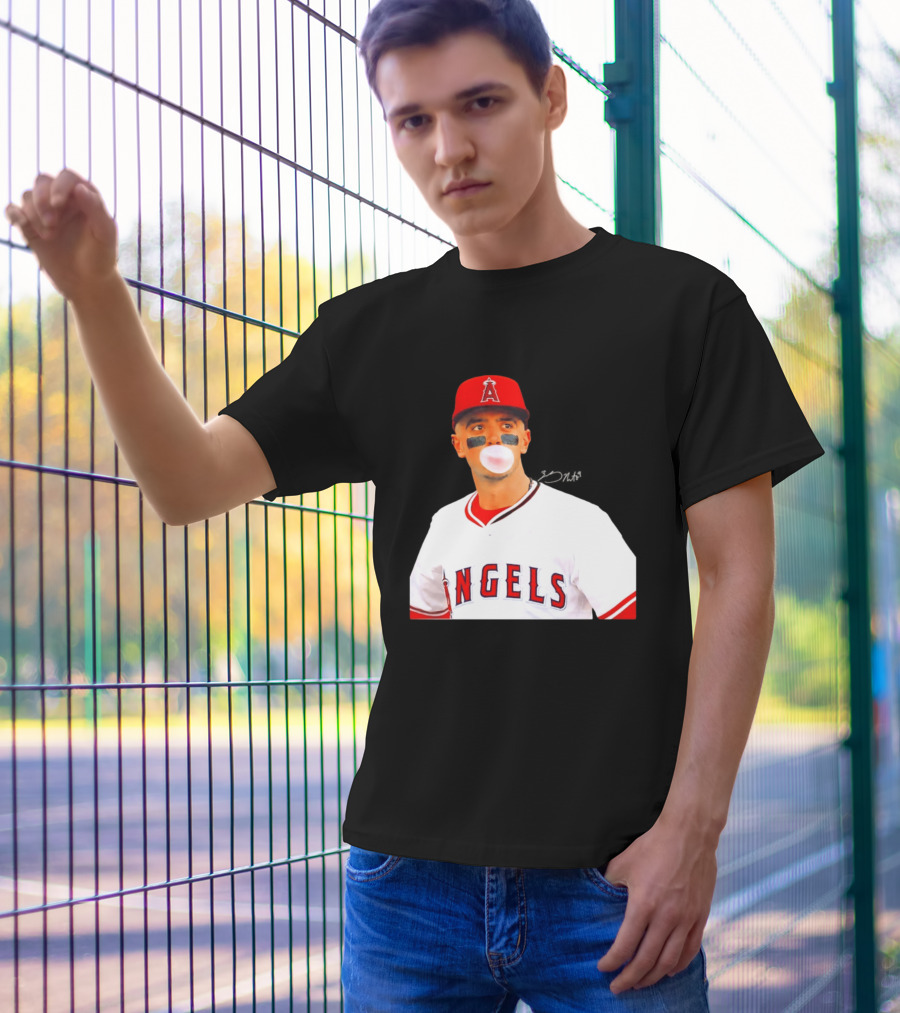 Zach Neto Los Angeles Angels 2026 MLB Season Bubblegum Moment T-Shirt