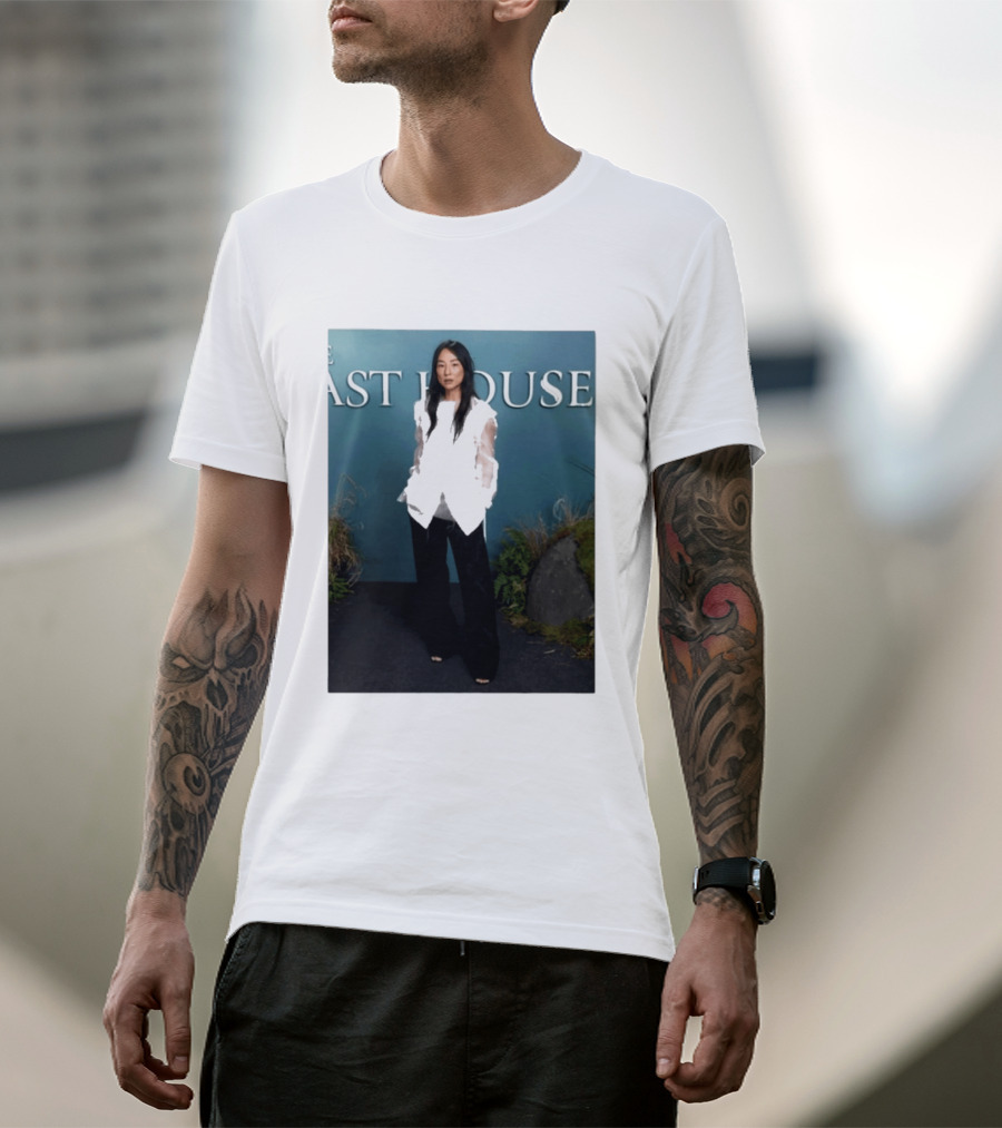 The Last House Fashion Greta Lee The Row T-Shirt