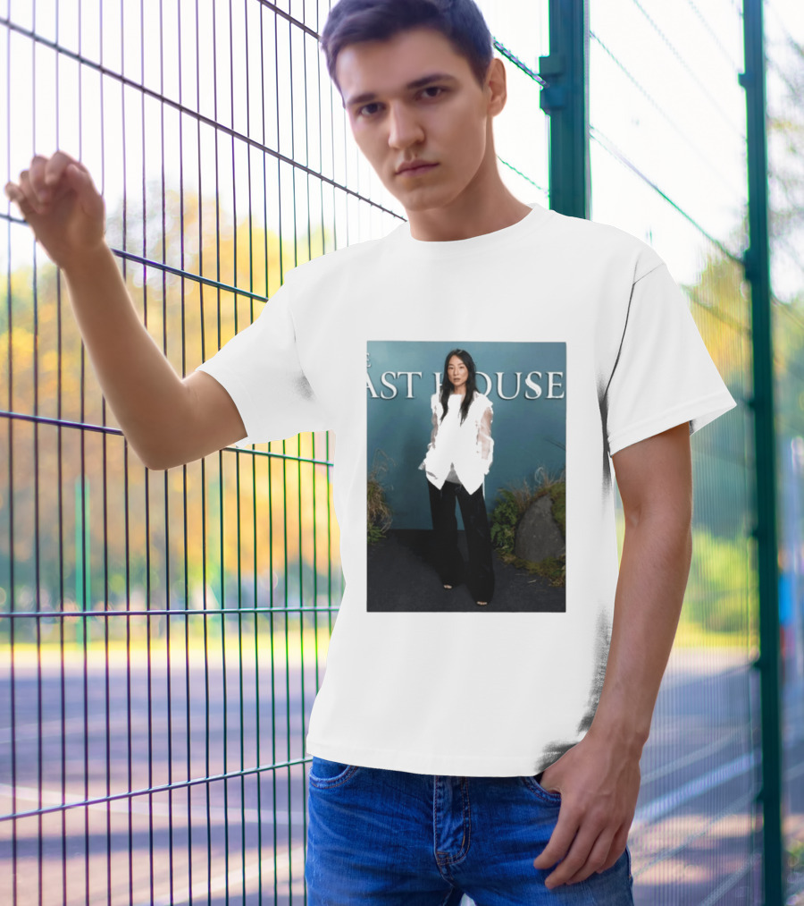 The Last House Fashion Greta Lee The Row T-Shirt
