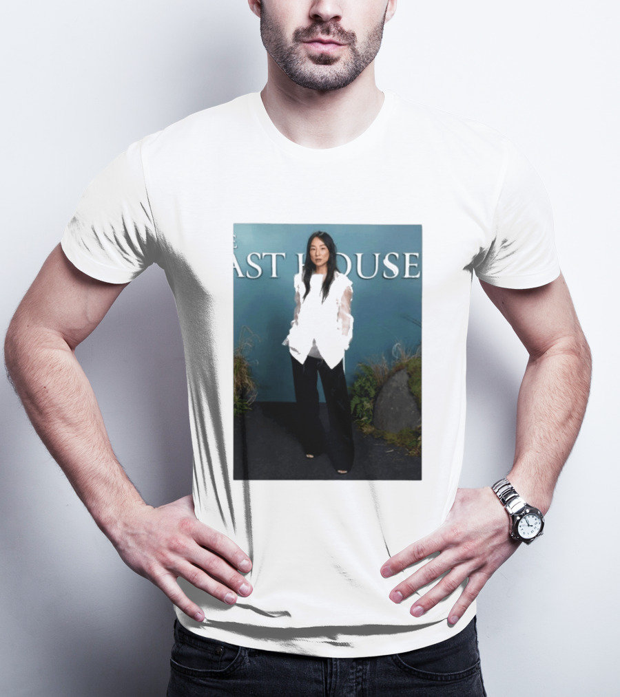 The Last House Fashion Greta Lee The Row T-Shirt