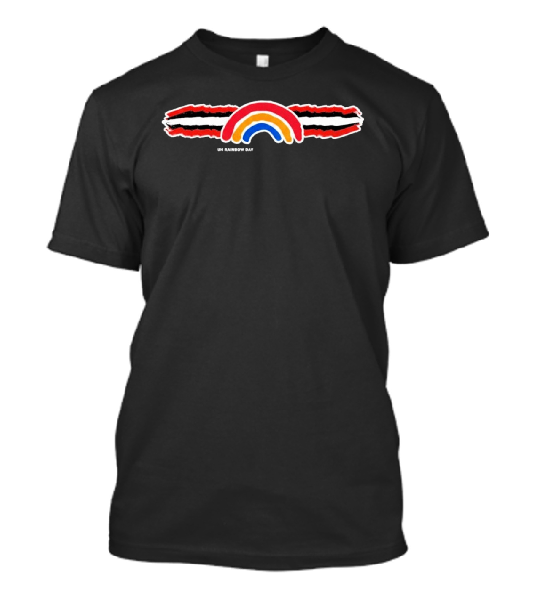 Browns UH Rainbow Day Bold Color Stripes T-Shirt